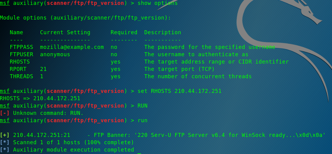 配置metasploit进行远程攻击的基本步骤和利用metasploit进行基本扫描_metasploitabe攻击远程-CSDN博客
