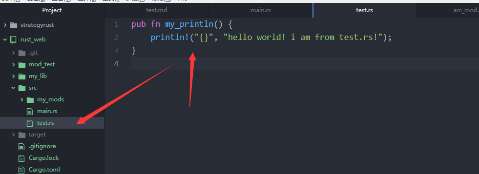 Rust: mod文件、main文件调用_rust main.rs调用文件-CSDN博客