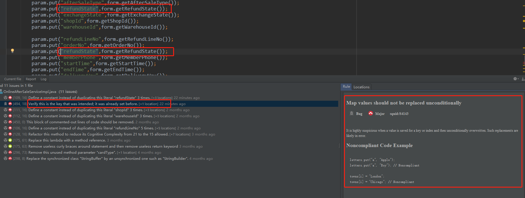 SonrLint常见解决方案_printf-style format strings should be used correct-CSDN博客