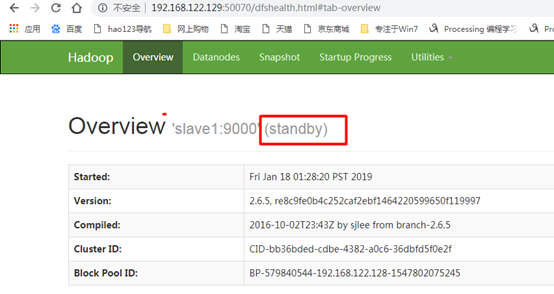 Hadoop完全高可用集群启动顺序 Csdn博客 