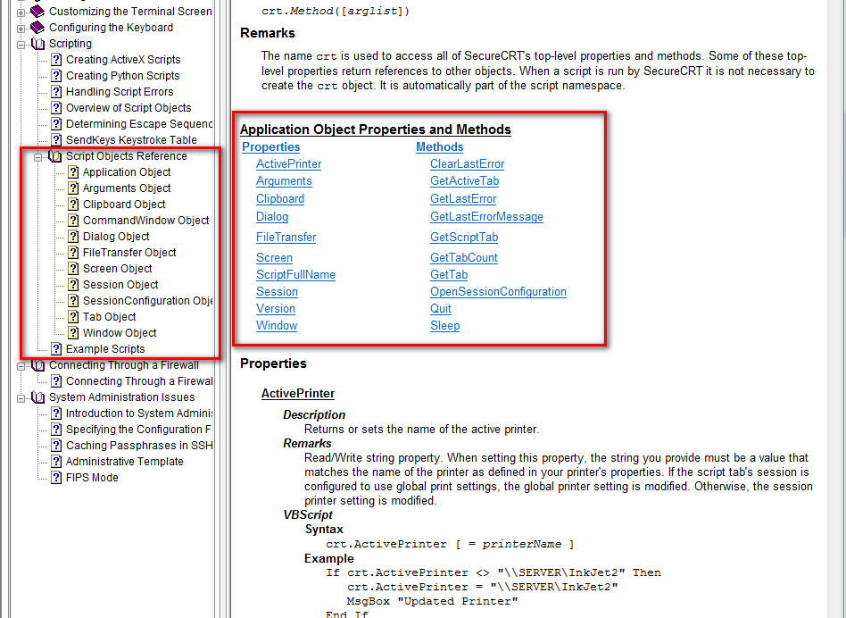 Comandos comunes de SecureCRT - programador clic