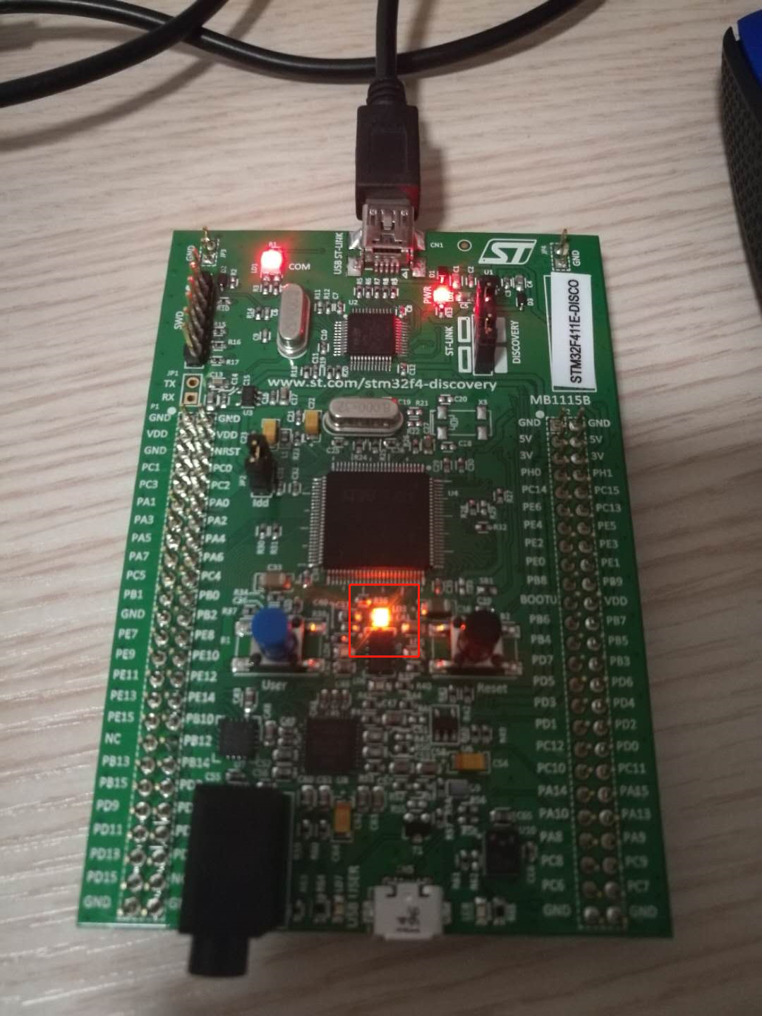 STM32F411 Discovery学习笔记（二）点亮你的第一个LED_stm32f411ve中文手册-CSDN博客