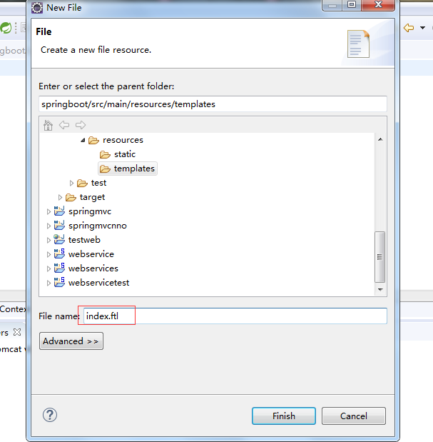 五、eclipse如何创建一个ftl（FreeMarker）的文件和设置ftl文件的显示风格（ftl文件高亮显示）_在一个ftl文件中,页面有两个图片,用#if控制它显示与隐藏-CSDN博客
