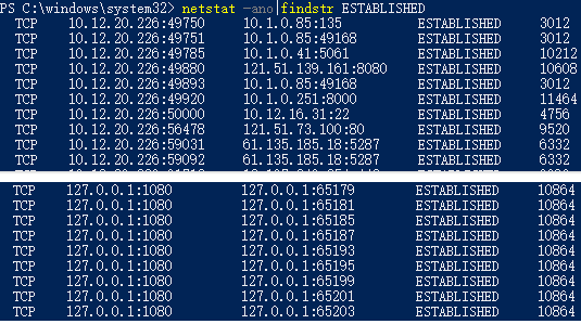 netstat指令输出内容解析_netstat -ano-CSDN博客