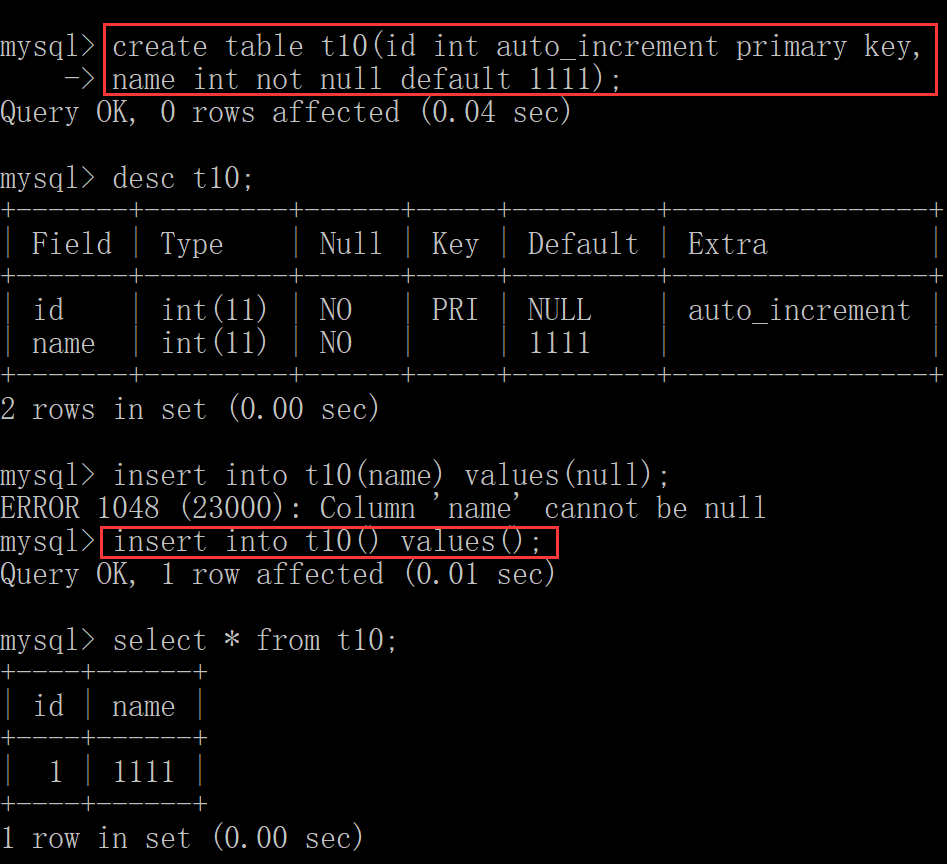 MySQL 用于存放整数的数值类型（zerofill、unsigned、not null、auto_increment、default和主键属性） - 非淡泊无以明志，非宁静无以致远 - CSDN博客