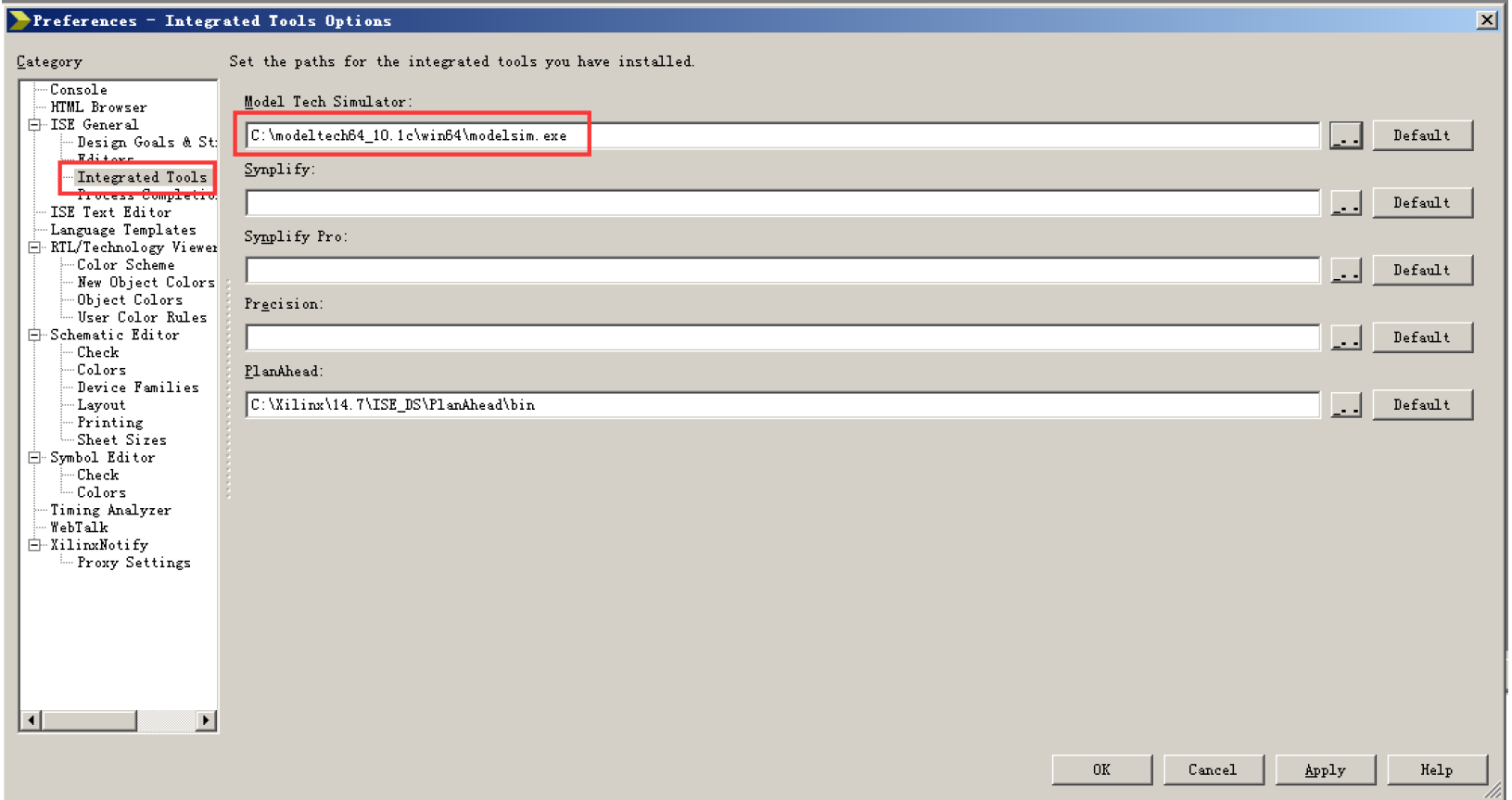 ISE14.7联合Modelsim10.1a设置_ise关联modelsim-CSDN博客