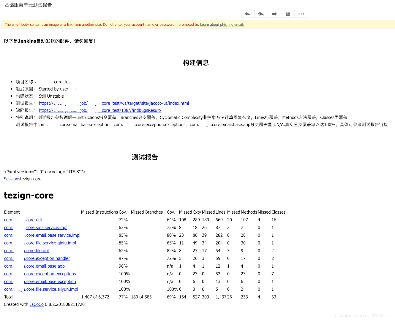 基于jacocomavenjenkins配置的单元测试覆盖率报告实践通过单元测试进行接口的测试。使用jenkinsmavenjacoco实现对项目单元覆盖率测赤夏猫的博客 Csdn博客 3889