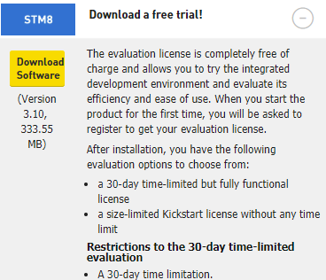 stm8环境搭建及编译第一个工程_iar for stm8 pe223-CSDN博客