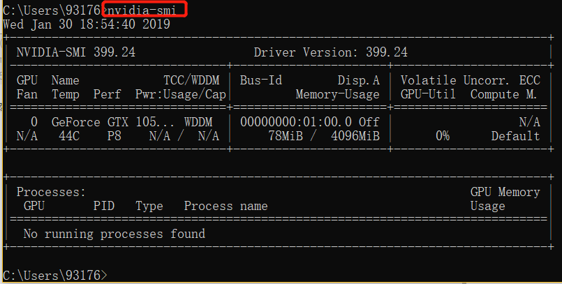 nvidia-smi命令在windows上打不开和nvidia-smi显示参数说明_window的nvidia-smi看不到gpu memor usage_baidu_huihui的博客-CSDN博客
