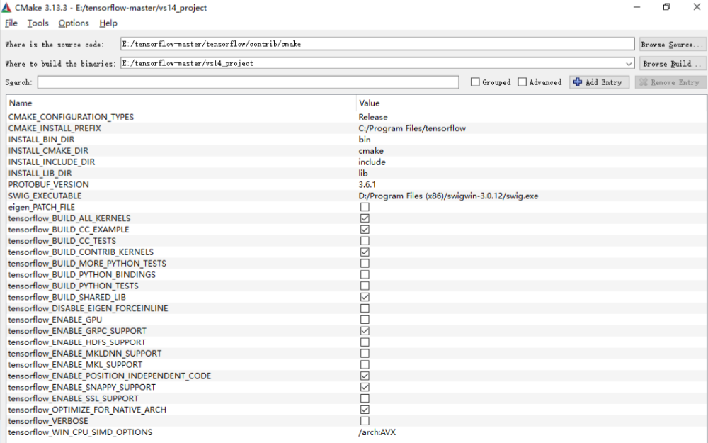 【软件安装】WIN10 + Tensorflow1.12 C++接口 + Cmake编译失败 + Bazel编译成功 + C++接口_tensorflow编译失败-CSDN博客