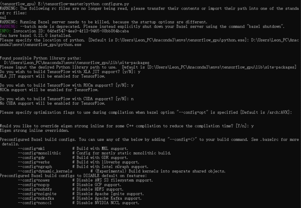 【软件安装】WIN10 + Tensorflow1.12 C++接口 + Cmake编译失败 + Bazel编译成功 + C++接口_tensorflow编译失败-CSDN博客