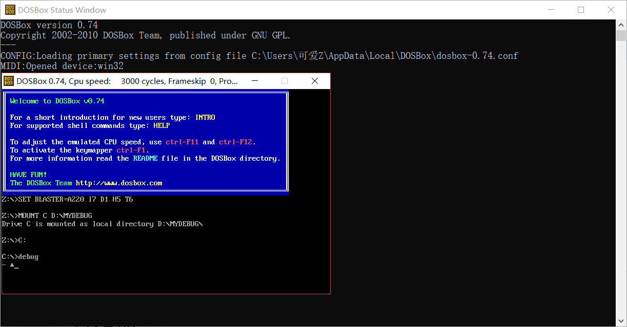 汇编入门——寄存器，段，debug指令和简单的DOSBox操作-CSDN博客