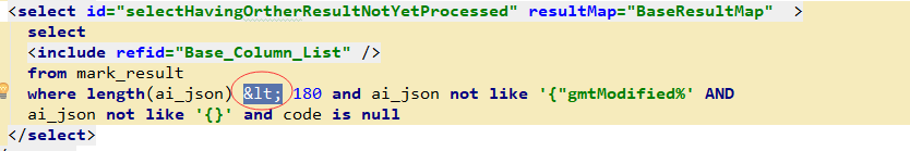 解决Mybatis的Tag name expected的问题-CSDN博客