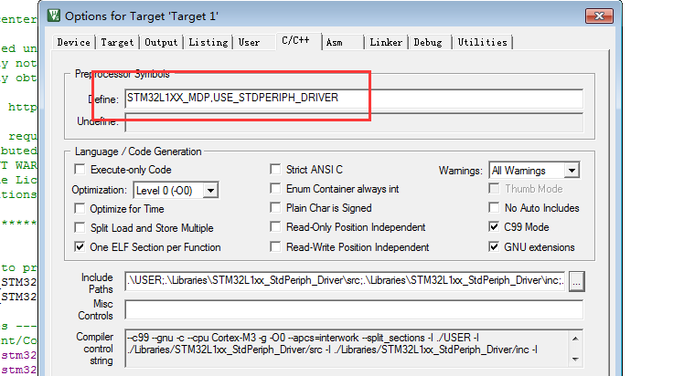 Stm32l151rct6添加标准库stm32l151标准库 Csdn博客 
