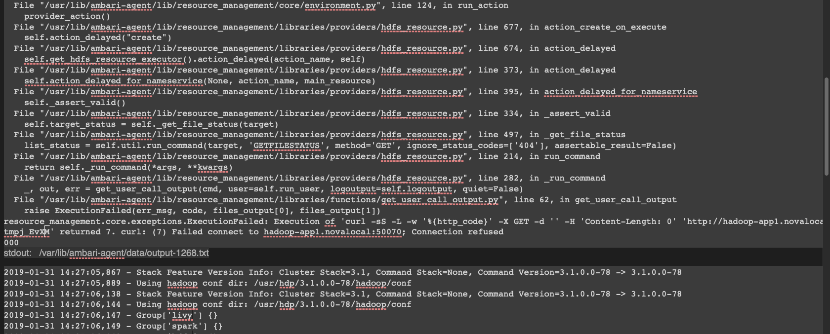 ambari Hadoop 部署 connection failed / connection refuse 错误 NTP 未启用_hdp connection failed: [errno ...