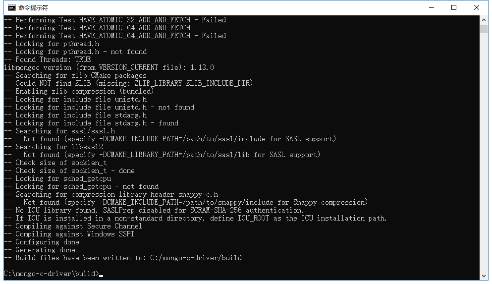 windows下VS2017编译mongoDB c、c++API_bsoncxx 编译-CSDN博客