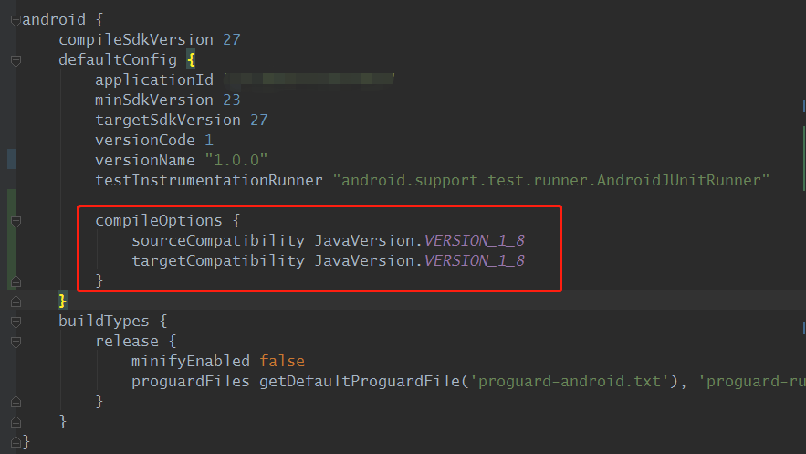 Invoke-customs are only supported starting with Android O (--min-api 26)-CSDN博客