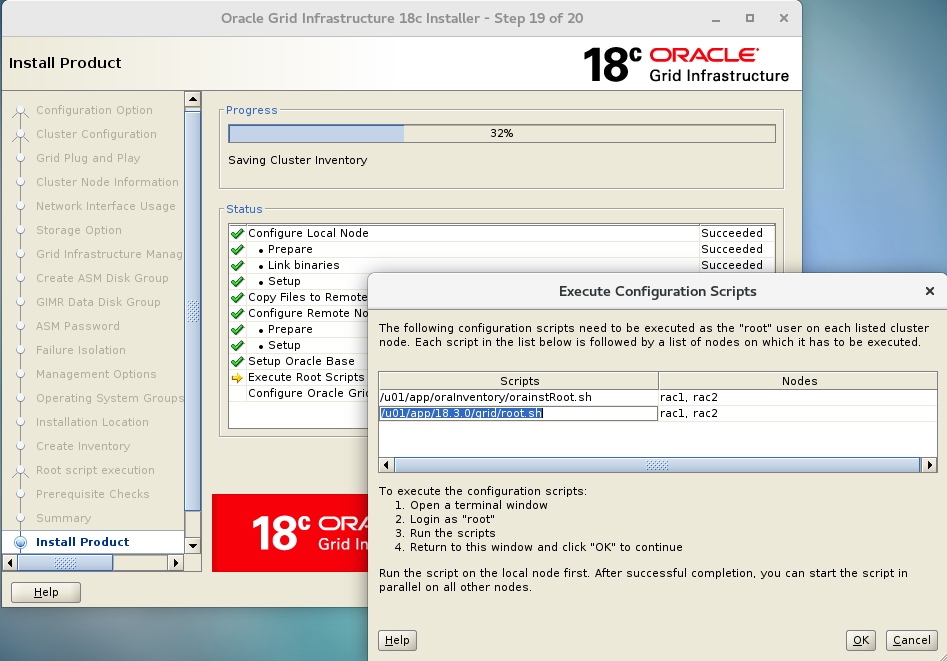 Oracle 18C RAC安装利用iSCSI实现部署_centos oracle18c rac-CSDN博客