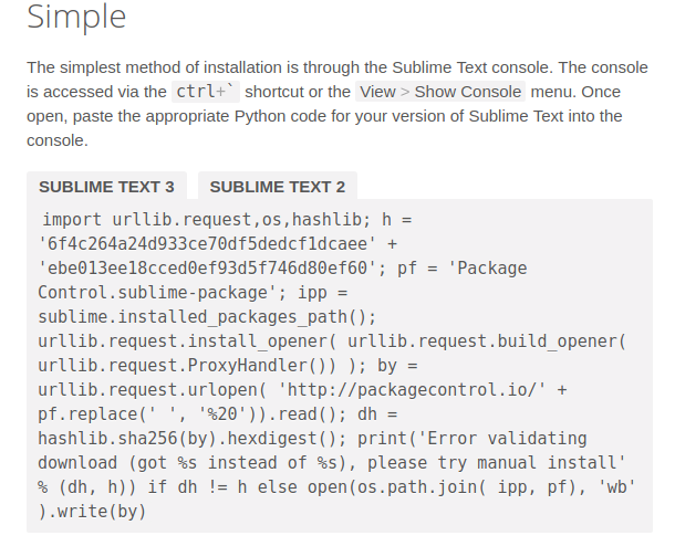 Sublime Text提示Package Control：There are no packages available for installation的解决办法（ubuntu ...