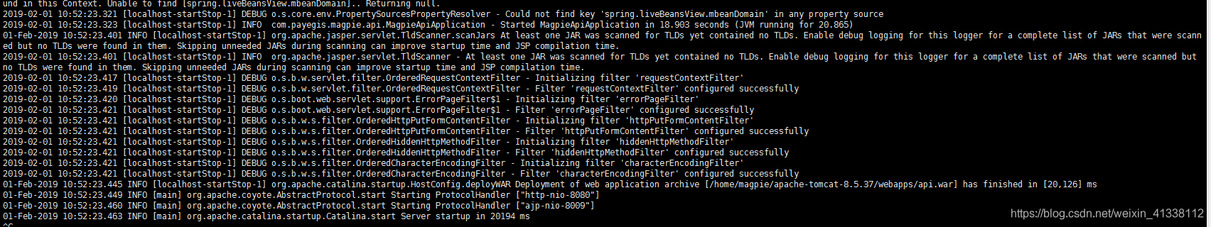Tomcat 8 Solves The Problem Of At Least One Jar Was Scanned For Tlds Yet Contained No Tlds