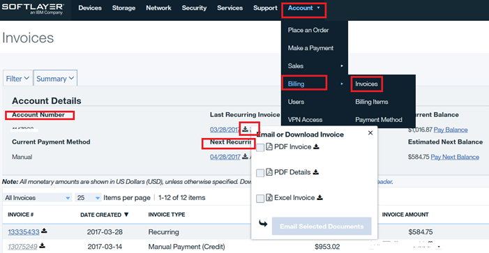 IBM Cloud 2015 - Invoice - 02 Invoice Sample 账单菜单,样例解读_ibm invoice-CSDN博客