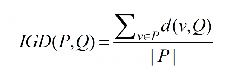 反世代距离评价指标IGD_igd指标-CSDN博客