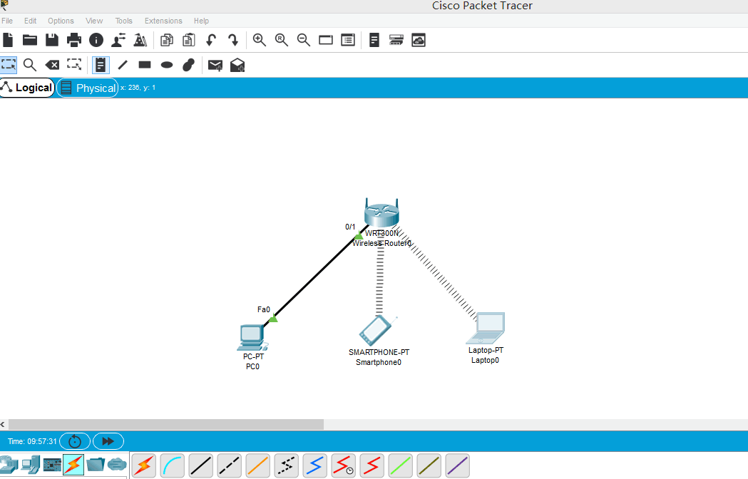Packet Tracer的使用（一）_packer stracer-CSDN博客