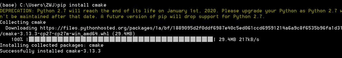 （运行人脸识别）安装python+opencv+dlib+face_recognition详细步骤_opencv dlib 人脸识别在python调用-CSDN博客