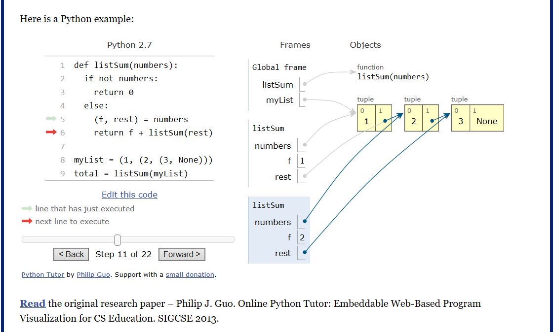 给Python初学者推荐一个代码可视化网站！_python可视化网站源代码网站-CSDN博客