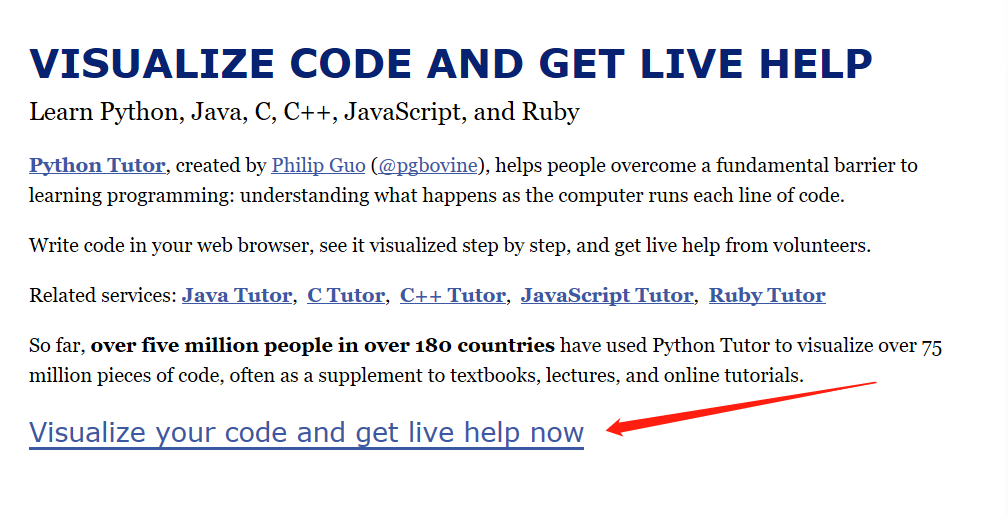 给python初学者推荐一个代码可视化网站！python可视化网站源代码网站 Csdn博客 
