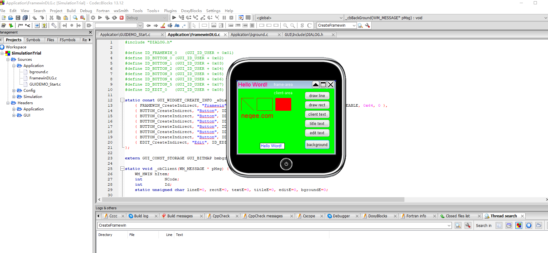 PC仿真的emwin移植到STM32F103RCT6详尽步骤（正点原子库，正点原子mini开发板，亲测可用，学习心得，大佬勿喷）_f103 emwin-CSDN博客