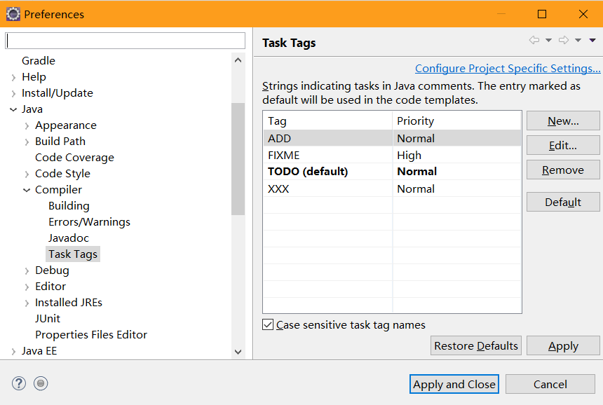 Java Special Code Comments Xxx Todo Fixme And Custom Code Comments Programmer Sought