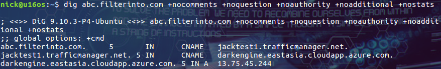 linux dig 命令使用方法_dig short-CSDN博客