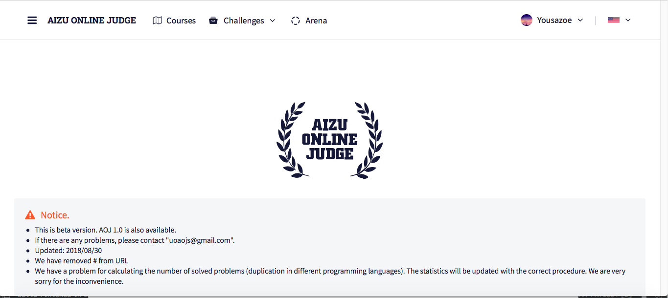 Aizu Online Judge（AOJ）会津大学在线测评 使用简介——查找，主页，登录与注册_aizu oj-CSDN博客