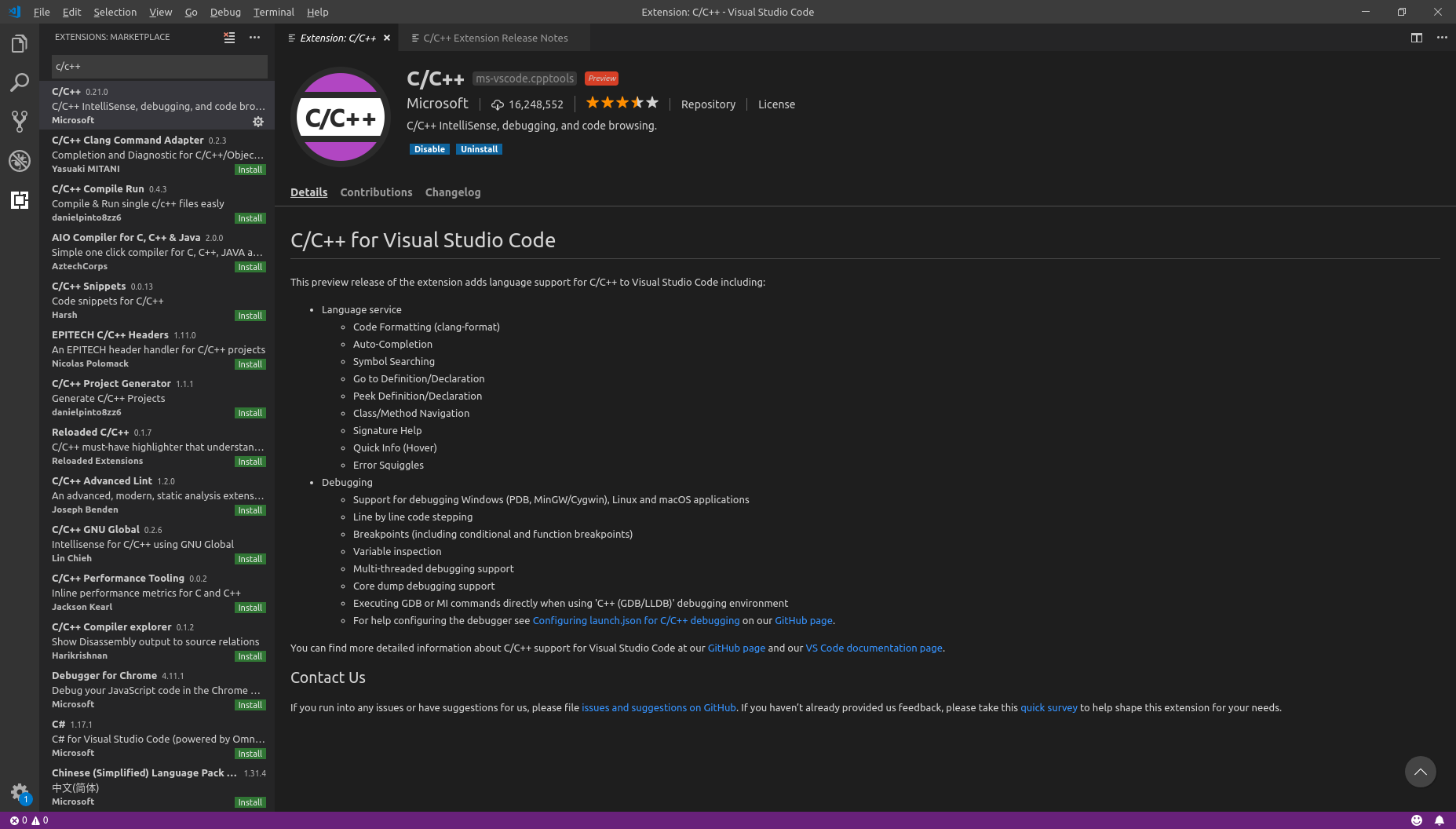 Ubuntu16.04 安装VSCode 并配置C/C++ Debug_csharp在乌班图下运行-CSDN博客