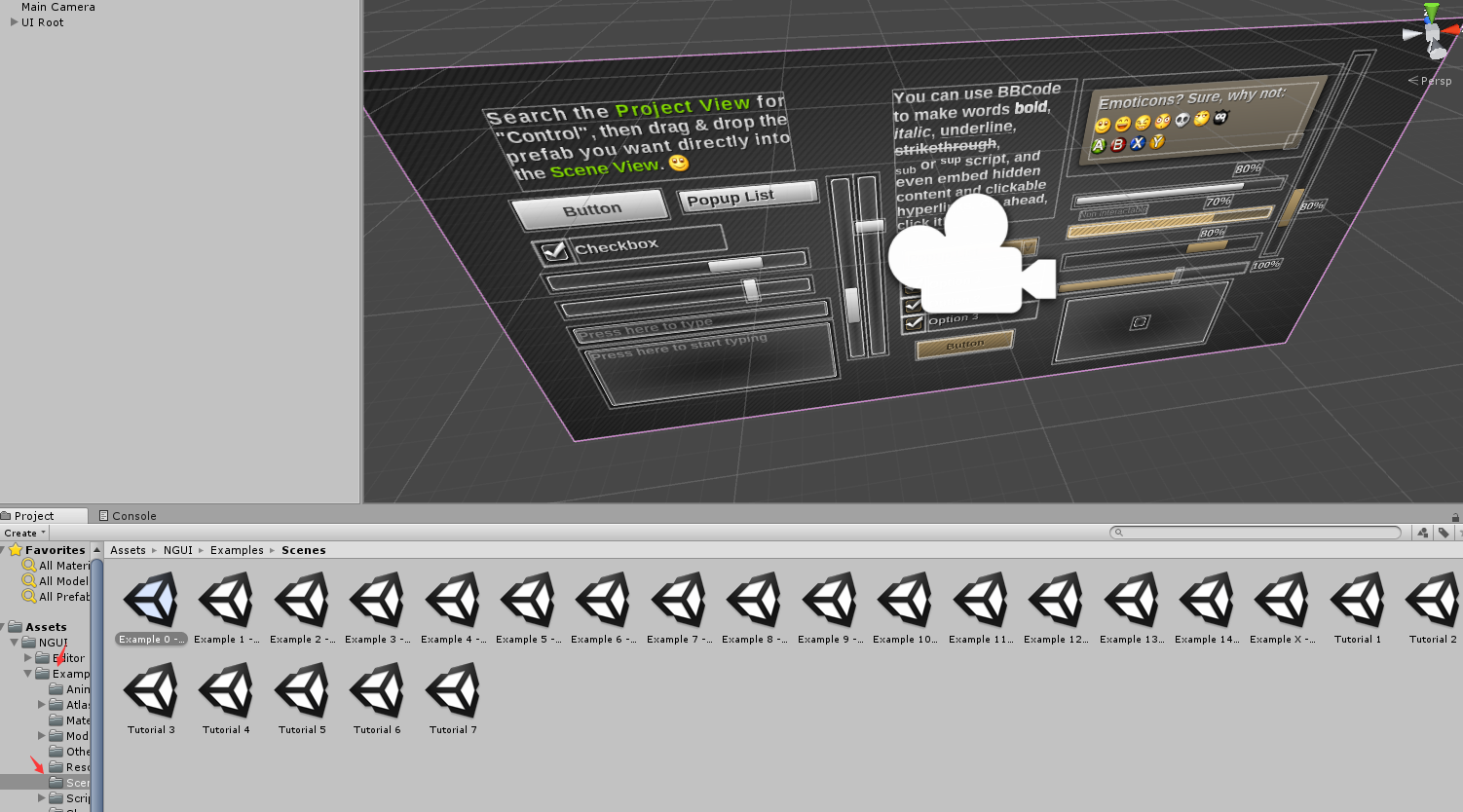 Unity3d之ngui基础1：ngui插件介绍unity Ngui插件包 Csdn博客 