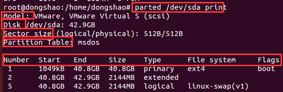 查看Linux磁盘的分区状态(lsblk、blkid、parted)、对Linux的磁盘进行分区(gdisk、fdisk、parted、partprobe)_lsblk -d-CSDN博客