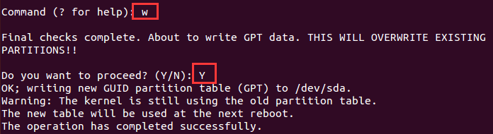 查看Linux磁盘的分区状态(lsblk、blkid、parted)、对Linux的磁盘进行分区(gdisk、fdisk、parted、partprobe)_lsblk -d-CSDN博客