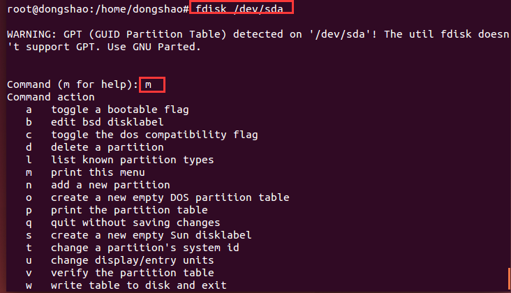 查看Linux磁盘的分区状态(lsblk、blkid、parted)、对Linux的磁盘进行分区(gdisk、fdisk、parted、partprobe)_lsblk -d-CSDN博客