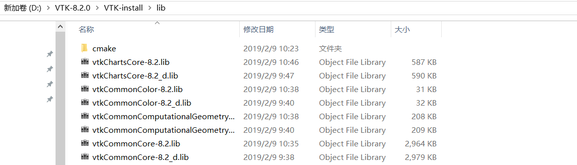 Vtk8 2 0编译安装与测试用例运行（win10 Vs2017 Qt5，release Debug） Vtk8 2编译debug与release版 Csdn博客