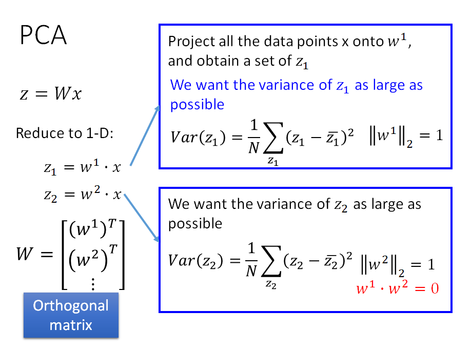 李宏毅ML lecture-13 unsupervised Learning Principle Component Analysis_Arron_hou的博客-CSDN博客