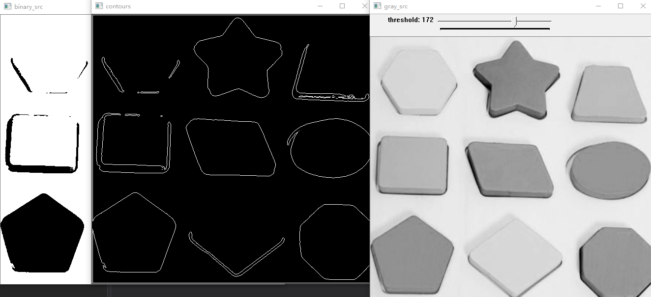 OpenCV3学习（9.1）图像轮廓查找与绘制函数findContours()与drawContours()_opencv ...