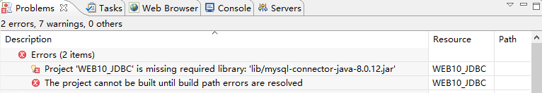 eclipse中出现Project XX is missing required library的解决方法_project is missing required library-CSDN博客