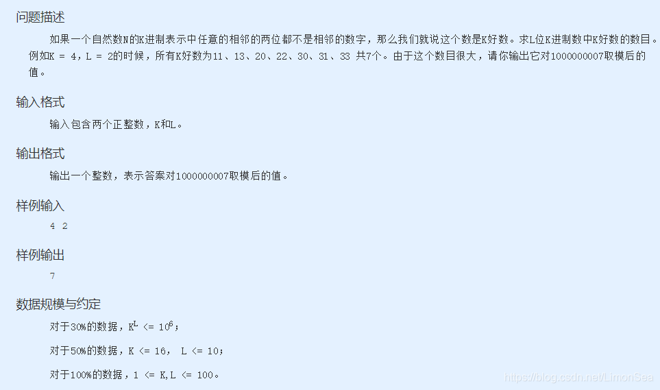 Java蓝桥杯试题集——算法训练algo 3——k好数java 蓝桥杯算法训练yaroslav And Algorithm Csdn博客
