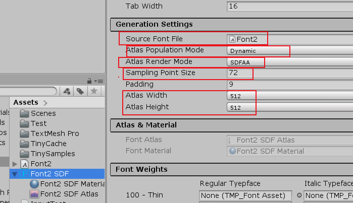 关于TextMeshPro 1.4版本对中文支持不友好 方案【Font Fallback 和Dynamic SDF System】_textmeshpro crash-CSDN博客