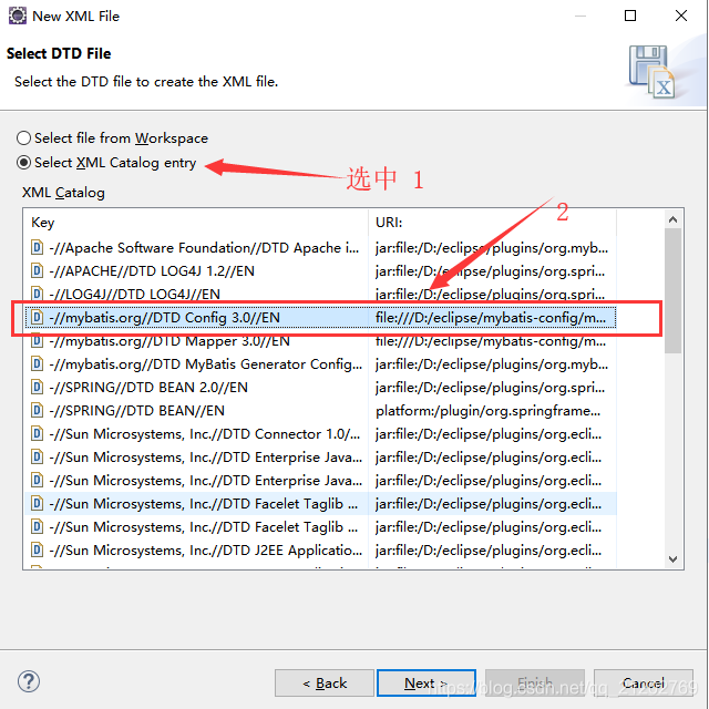 Eclipse 创建mybatis Configxml、mapperxml文件 【mybatis入门】配置文件configxml怎么创建eclipse Csdn博客