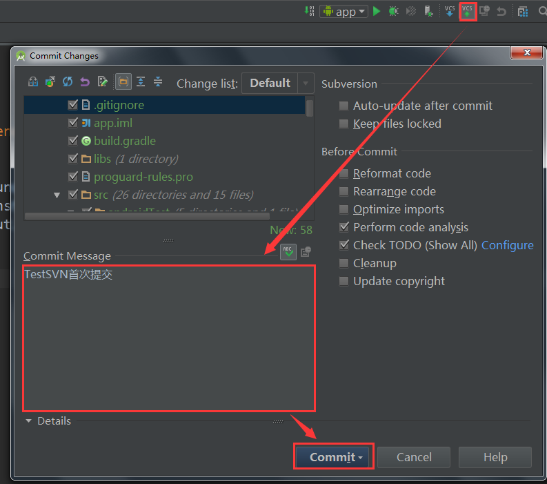 Android Studio SVN 使用_android studio svn ignore-CSDN博客