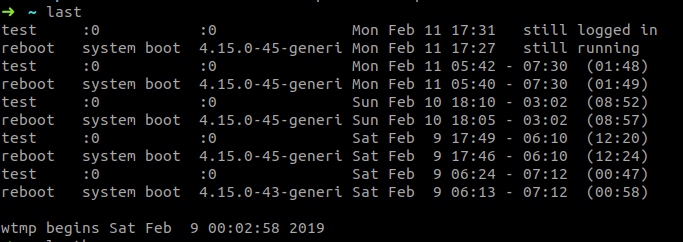 Linux下清理删除last登录日志_last日志-CSDN博客