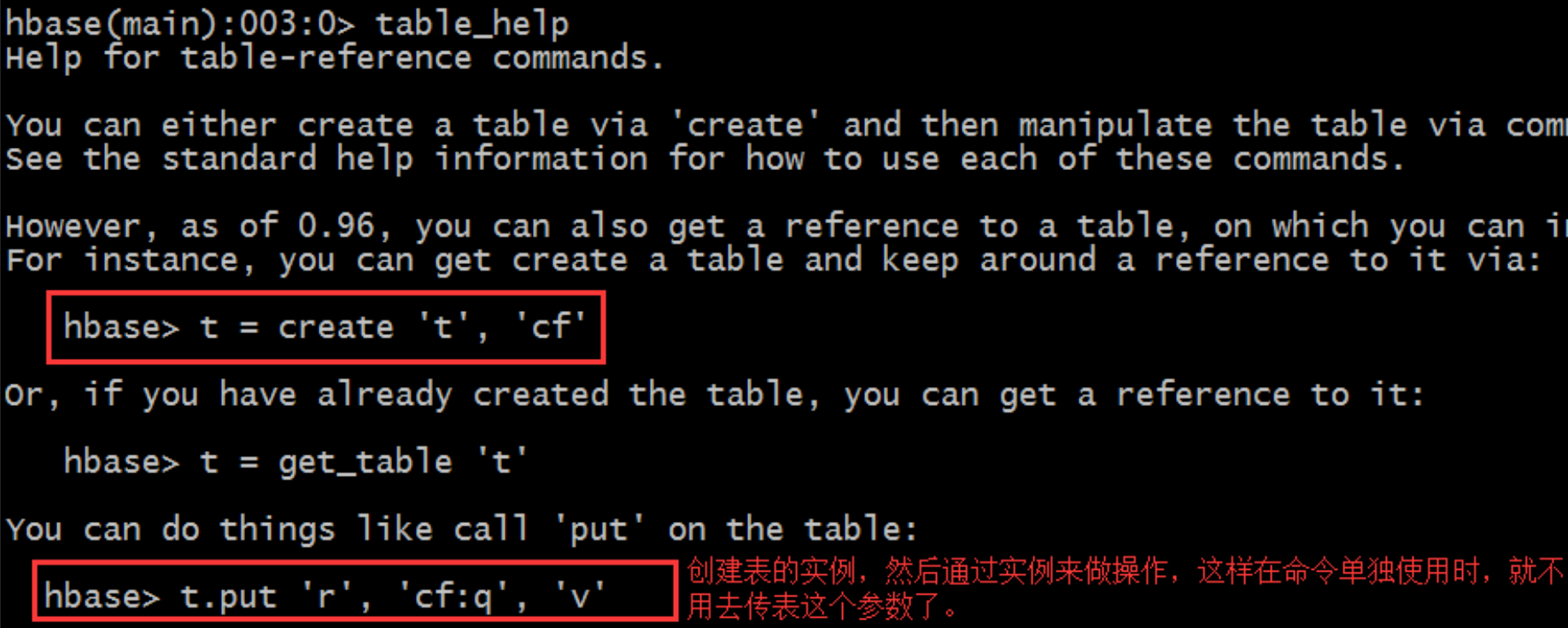 HBase的基本使用_habse desc和scan-CSDN博客