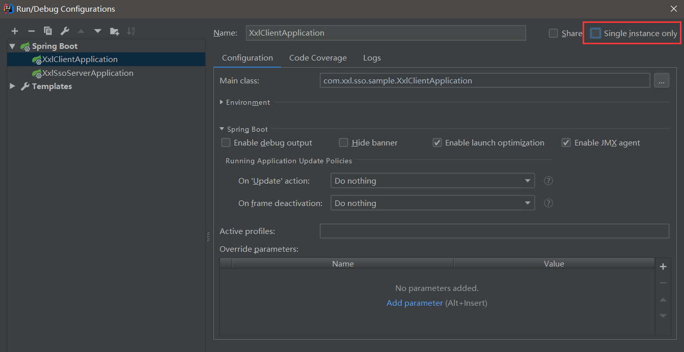Idea中一个项目同时运行多个实例_idea运行多个实例-CSDN博客